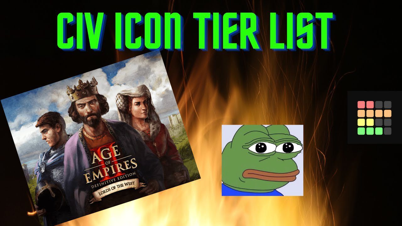 AOE2 CIV ICON TIER LIST - Age Of Notes